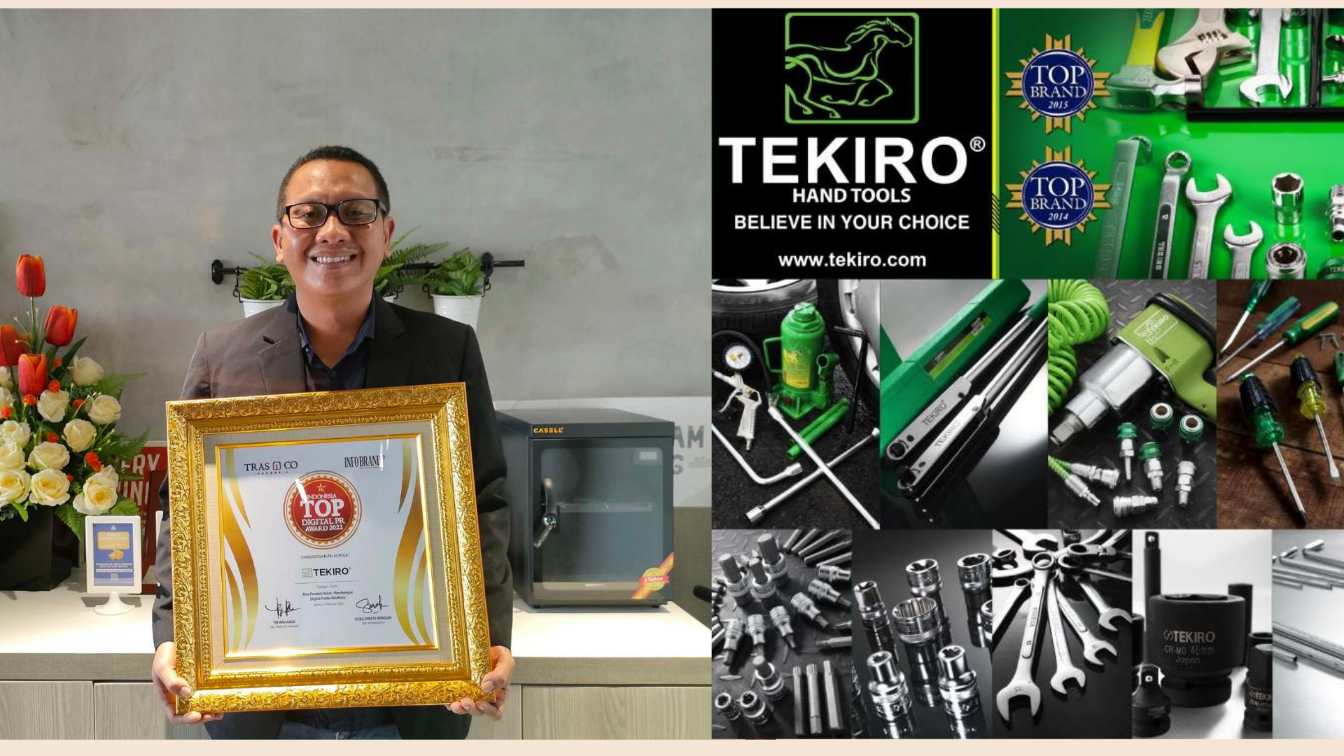 Tekiro Tools Makin Popular Meraih Top Digital PR Award 2022 - jakmotor.com